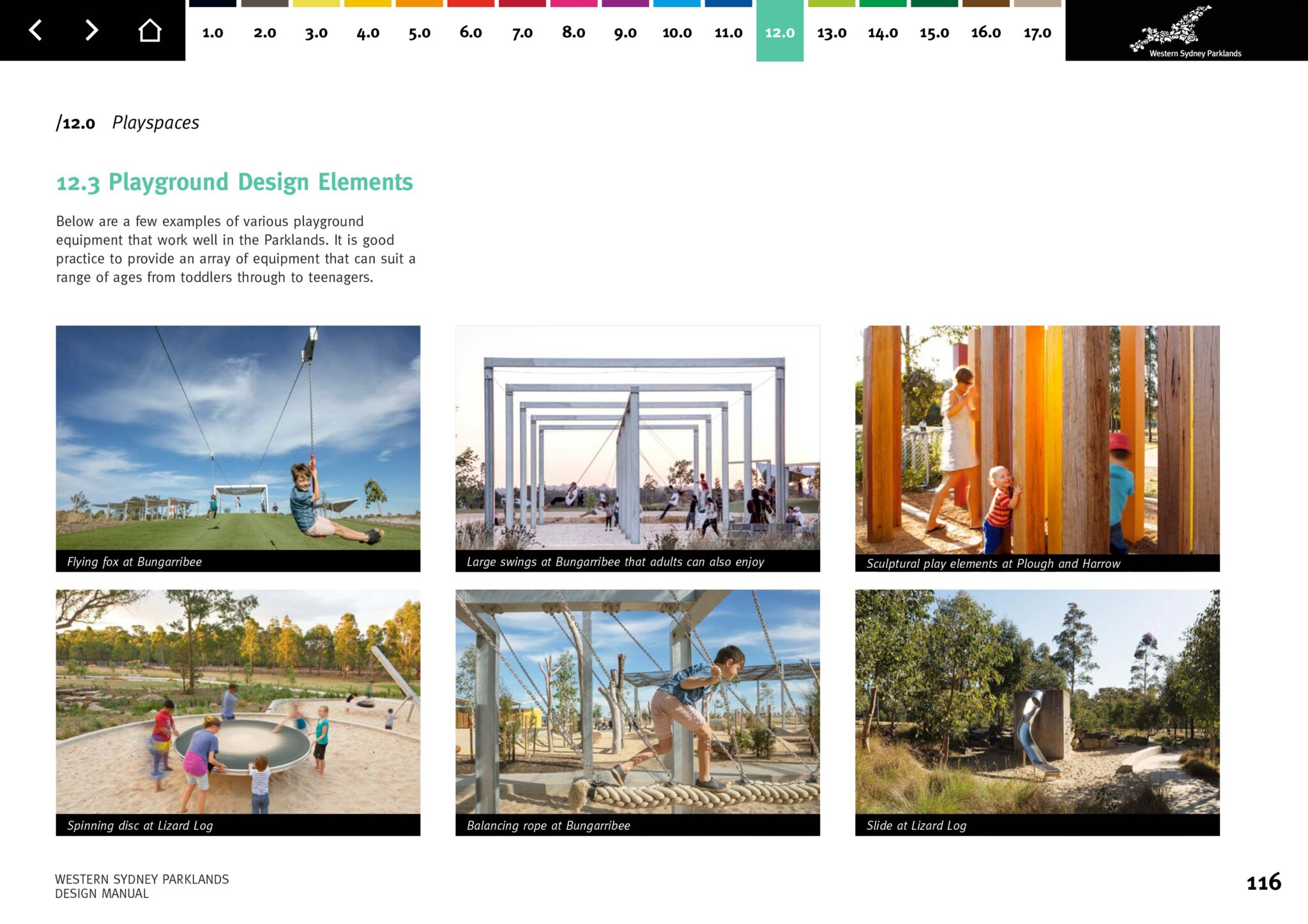 Western Sydney Parklands Design Manual - NewScape Design